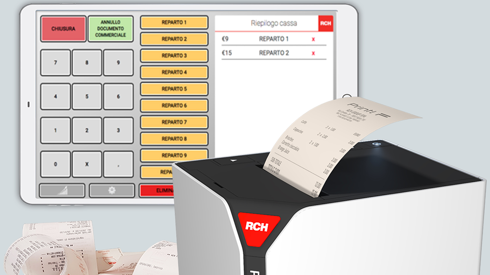 RCH Digital Key: Tastiera Virtuale Registratore di Cassa | RCH Italia S ...