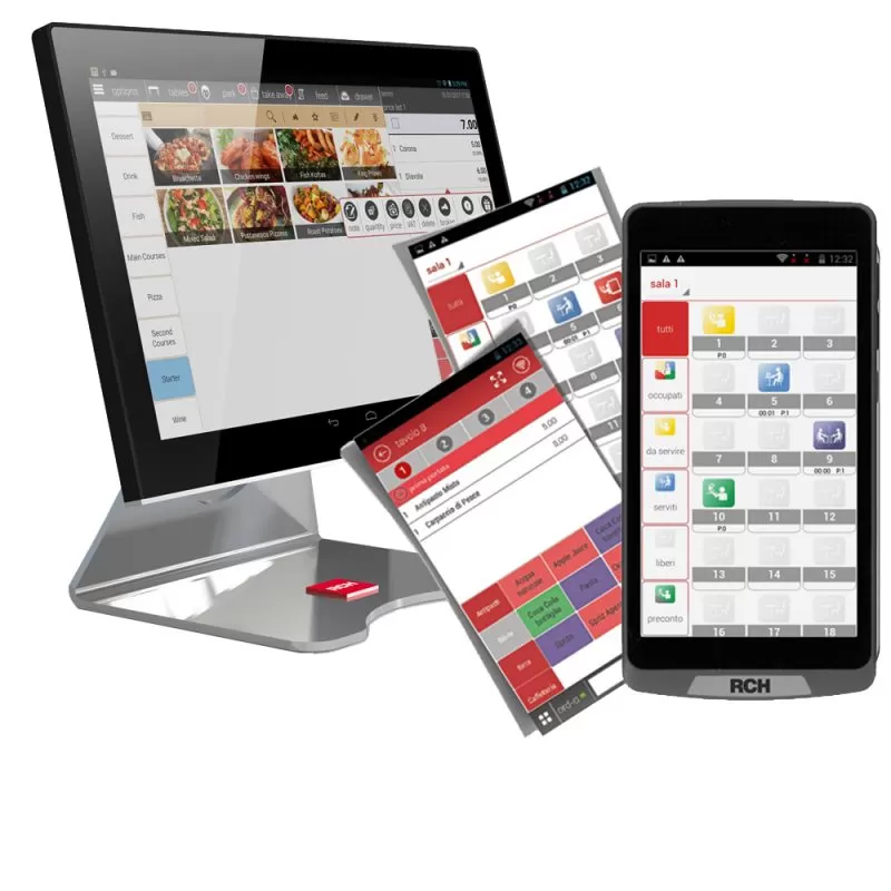 RCH Garçon Gestione Menu Elettronico | RCH S.p.A.