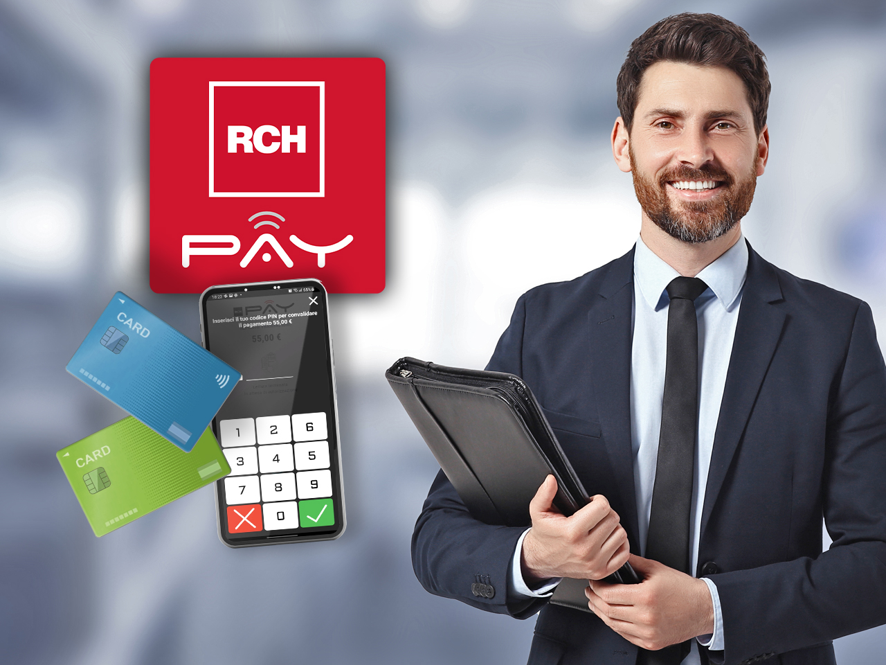 RCH Pay: la soluzione POS per le agenzie di assicurazione | RCH S.p.A.
