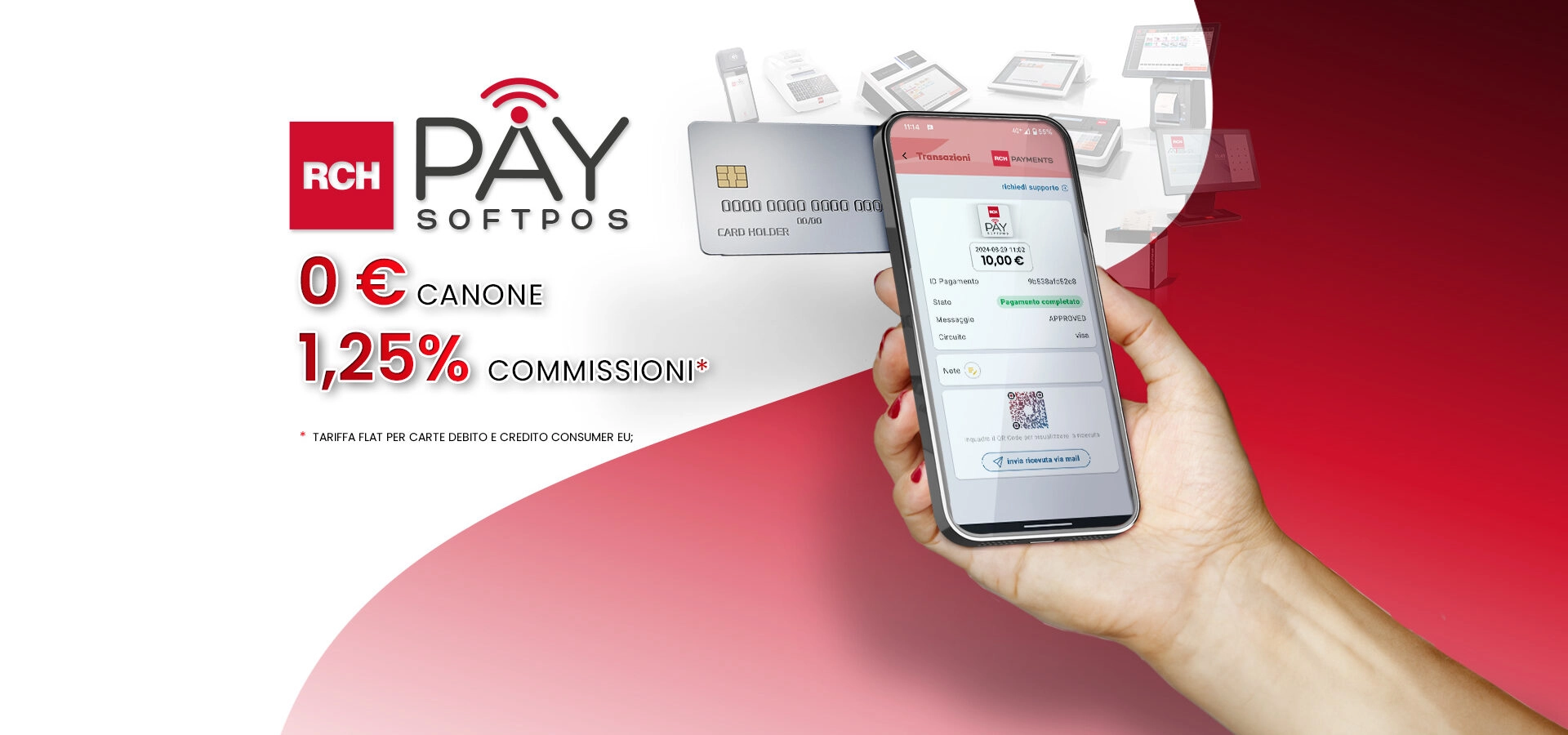 Registratori di Cassa RCH per il Punto Vendita | RCH S.p.A.