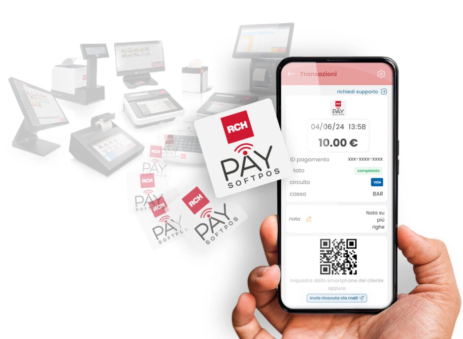 Registratori di Cassa RCH per il Punto Vendita | RCH S.p.A.
